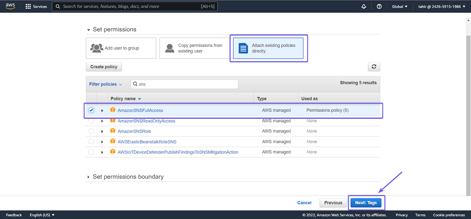 Amazon Simple Notification Service