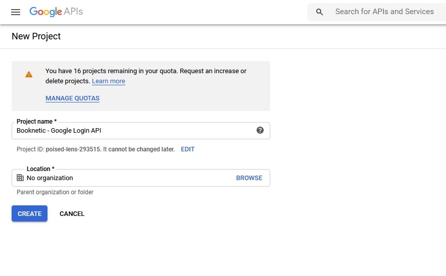 Continue with Google button