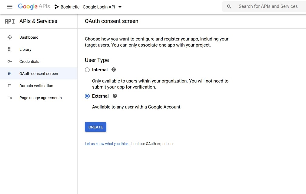 Continue with Google button