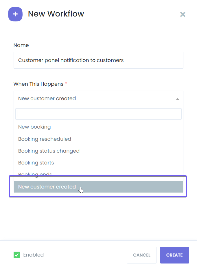 Front-end Customer Panel