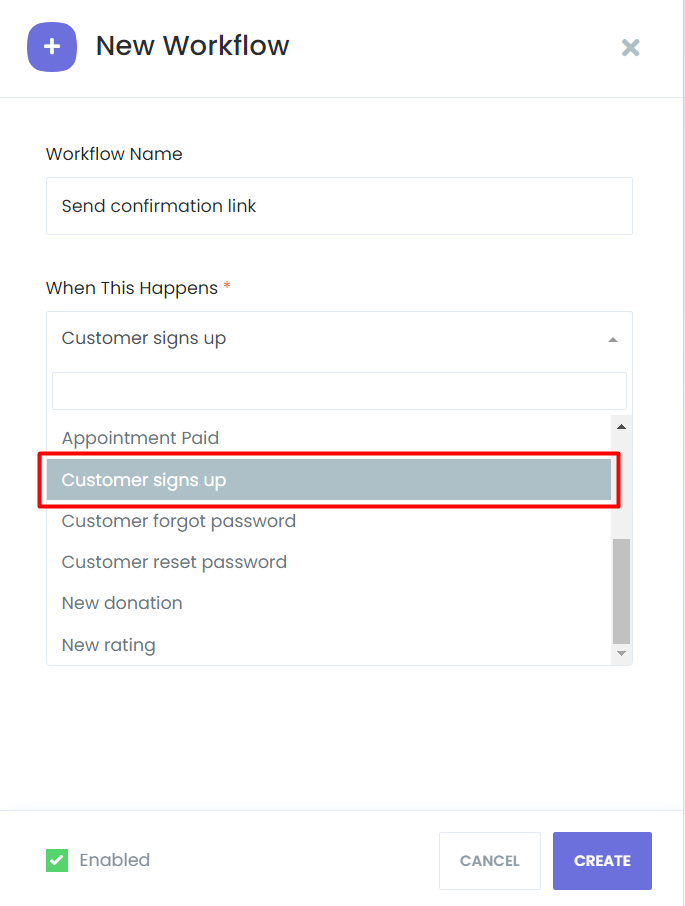 Front-end Customer Panel